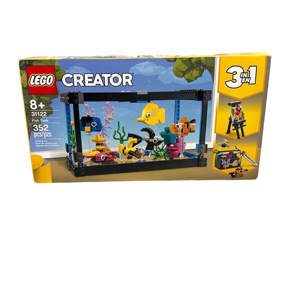 Lego | Toys | Lego Creator Fish Tank 3122 Exclusive 3in1 Building Set ...
